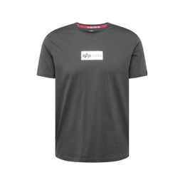 Alpha Industries Shirt male size XL Graphite / Silver