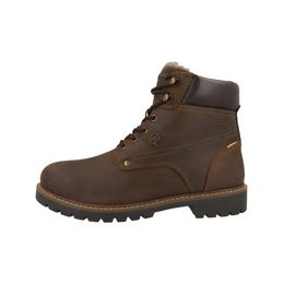 Camel Active Lace-Up Boots male size 41 Dark brown