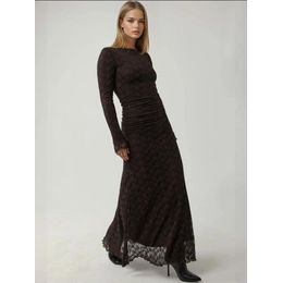 Hiccup Kleid Damen Gr&ouml;&szlig;e 40 kastanienbraun Winterkleid