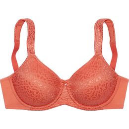 Lascana Damen Minimizer-BH, mandarine, Gr&ouml;&szlig;e 80C