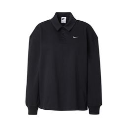 Nike Sportswear Poloshirt 'Essential' Damen Gr&ouml;&szlig;e XL schwarz / wei&szlig;