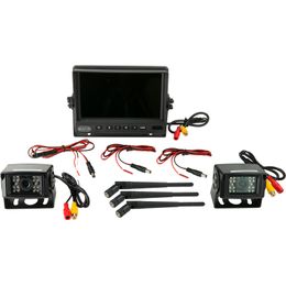 ACV R&uuml;ckfahrkamera Monitor Kit 7 Zoll 2x AHD Kamera mit digitalem Video Transmitter - R&uuml;ckfahrkameras & R&uuml;ckfahrsysteme