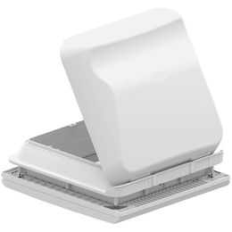 Fiamma Vent 28F Dachhaube 28 x 28 cm ohne Ventilator White - Dachhauben