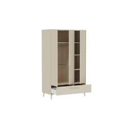 Paidi Kleiderschrank Eefje beige Ma&szlig;e (cm): B: 123,5 H: 203,5 T: 57.1 &raquo; M&ouml;bel Kraft