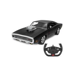 Jamara Dodge Charger R/T 1970 1:16 schwarz 2,4GHz Tür manuell