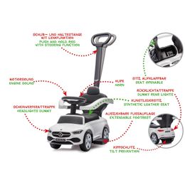 Jamara Rutscher Mercedes-Benz C-Class wei&szlig; 3in1