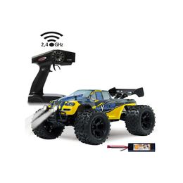 Jamara-53365-Myron Monstertruck BL 4WD 1:10 Lipo 2,4GHz mit LED