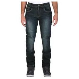 Modeka Glenn II Herren Jeans Stone Wash Blue Kurz 32