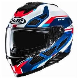 HJC Helmets HJC i71 Zest MC21 Integralhelm Schwarz / Wei&szlig; / Blau / Rot L