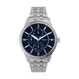 Timex Analoguhr 'Chicago' Herren Gr&ouml;&szlig;e One Size blau / silber