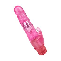 EIS Rabbitvibrator im Natur-Look, 21 cm