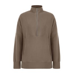 Imily Bela Sweatshirt Damen Gr&ouml;&szlig;e XXL braun