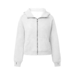 Imily Bela Sweatjacke Damen Gr&ouml;&szlig;e L wei&szlig;meliert