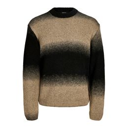 Jack & Jones Plus Jack & Jones Plus Pullover 'JCOFADE' Herren Gr&ouml;&szlig;e 6XL beige / cappuccino / grau / schwarz