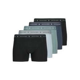 Jack & Jones Jack & Jones Boxershorts 'JACWyatt' Herren Gr&ouml;&szlig;e XXL marine / grau / mint / schwarz / wei&szlig;