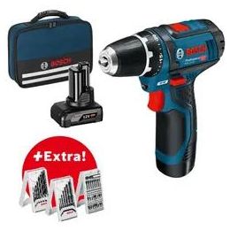 Bosch GSR 12V-15 Bohrs+39AC 1x2.0 1x4.0 B - 0615990G6L