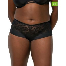 Triumph 2er-Set: Pantys "Spotlight Maxi" in Schwarz - 62% | Gr&ouml;&szlig;e 38 | Damen-unterteile