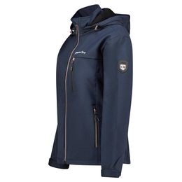 Geographical Norway Softshelljacke "Tounia" in Dunkelblau - 67% | Gr&ouml;&szlig;e S | Damen-outdoorjacken