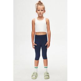lovetti Capri-Leggings in Dunkelblau - 80% | Größe 116 | Kinderhosen