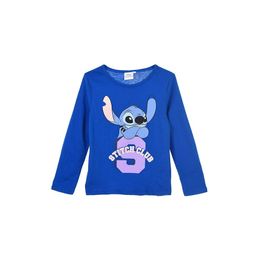Lilo and Stitch Lilo & Stitch Longsleeve "Lilo & Stitch" in Blau - 65% | Gr&ouml;&szlig;e 104 | Kinder-longsleeves
