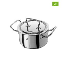 Zwilling 2tlg. Set: Edelstahl-Kochtopf ''Twin'' - 2 l - 29% | Kochgeschirr