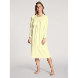 Calida Nachthemd in Gelb - 58% | Gr&ouml;&szlig;e L | Damen-loungewear