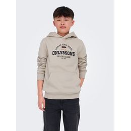 Only & Sons Only&Sons Hoodie "Ceres" in Beige - 40% | Gr&ouml;&szlig;e 122/128 | Kinder-sweatshirts-jacken
