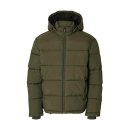 Selected Homme Winterjacke "Cooper" in Dunkelgr&uuml;n - 70% | Gr&ouml;&szlig;e M | Herren-plussize