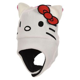 Hello Kitty M&uuml;tze "Hello Kitty" in Wei&szlig; - 35% | Gr&ouml;&szlig;e 52 cm | Kindermuetzen