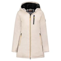 Geographical Norway Parka "Cassim" in Creme - 80% | Gr&ouml;&szlig;e L | Damenjacken