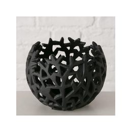Boltze Windlicht ''Philis'' in Schwarz - (H)9,5 x &Oslash; 12,5 cm - 20% | Kerzen-vasen