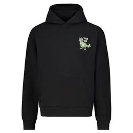 Sublevel Hoodie in Schwarz - 68% | Gr&ouml;&szlig;e M | Herren-sweatshirts-jacken