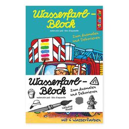 Lutz Mauder Verlag Lutz Mauder Magischer Malblock "Feuerwehr" - ab 3 Jahren - 24% | Kinder-kreativspielzeug