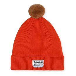 Timberland Bommelmütze in Orange - 31% | Größe 158/164 | Kindermuetzen