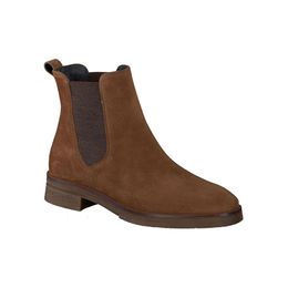 Paul Green Leder-Chelsea-Boots in Hellbraun - 46% | Gr&ouml;&szlig;e 38,5 | Stiefeletten