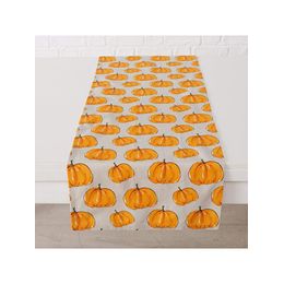 Boltze Tischl&auml;ufer "Pumpkin" in Beige/ Orange - (L)140 x (B)40 cm - 11% |