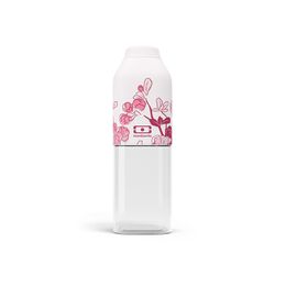 Monbento Trinkflasche ''Positive M'' in Wei&szlig;/ Pink - 500 ml - 13% | Damen-outdoor-ausruestung