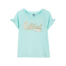 Oshkosh Shirt in T&uuml;rkis - 50% | Gr&ouml;&szlig;e 110 | Kinder-oberteile