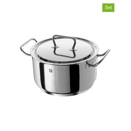 Zwilling 2tlg. Set: Edelstahl-Kochtopf ''Twin'' - 6 l - 45% | Kochgeschirr