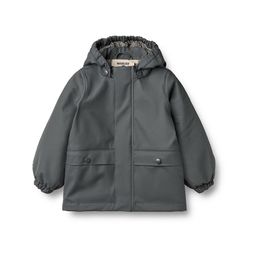 Wheat Thermo-Regenjacke "Aju" in Dunkelblau - 44% | Gr&ouml;&szlig;e 122 | Kinder-outdoor-jacken