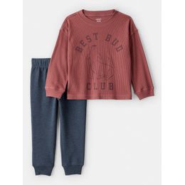 Carter's carter's 2tlg. Outfit in Rot/ Dunkelblau - 45% | Gr&ouml;&szlig;e 110 | Kinder-sweatshirts-jacken