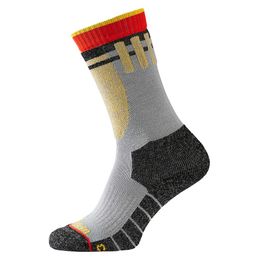 Jack Wolfskin Ski-/ Snowboardsocken "Ski Merino" in Bunt - 68% | Gr&ouml;&szlig;e 31-33 | Kinder-outdoor-waesche