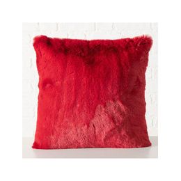 Boltze Kissen "Liz" in Rot - (L)45 x (B)45 cm - 10% | Dekokissen