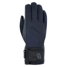 Roeckl Sports Ski-/ Snowboardfingerhandschuhe "Andalo GTX" in Schwarz - 58% | Größe 7 | Kinderhandschuhe