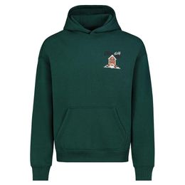 Sublevel Hoodie in Dunkelgr&uuml;n - 66% | Gr&ouml;&szlig;e M | Herren-sweatshirts-jacken