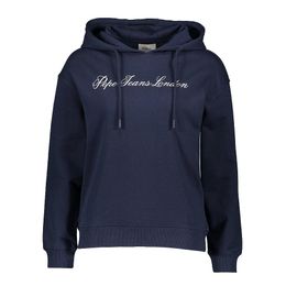 Pepe Jeans Hoodie in Dunkelblau - 65% | Gr&ouml;&szlig;e XL | Damen-sweatshirts-jacken