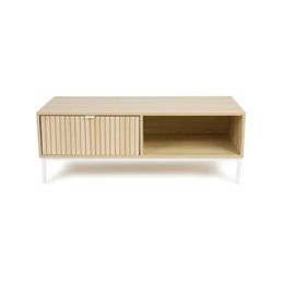 LIFA LIVING TV-Unterschrank ''Sorrento'' in Hellbraun - (B)110,5 x (H)50 x (T)40 cm - 60% | Regale