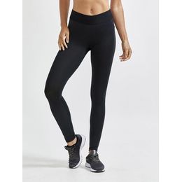 Craft Trainingsleggings "Core Essence" in Schwarz - 42% | Gr&ouml;&szlig;e M | Damen-sporthosen