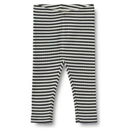 Wheat Leggings "Jules" in Schwarz/ Creme - 42% | Größe 68 | Babyhosen