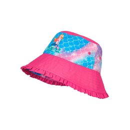 Playshoes Wende-Sonnenhut "Meerjungfrau" in Blau/ Pink - 30% | Größe 53 cm | Kindermuetzen